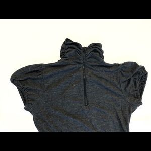 Charlotte Russe | Tops | Grey Long Line Turtleneck Top | Poshmark